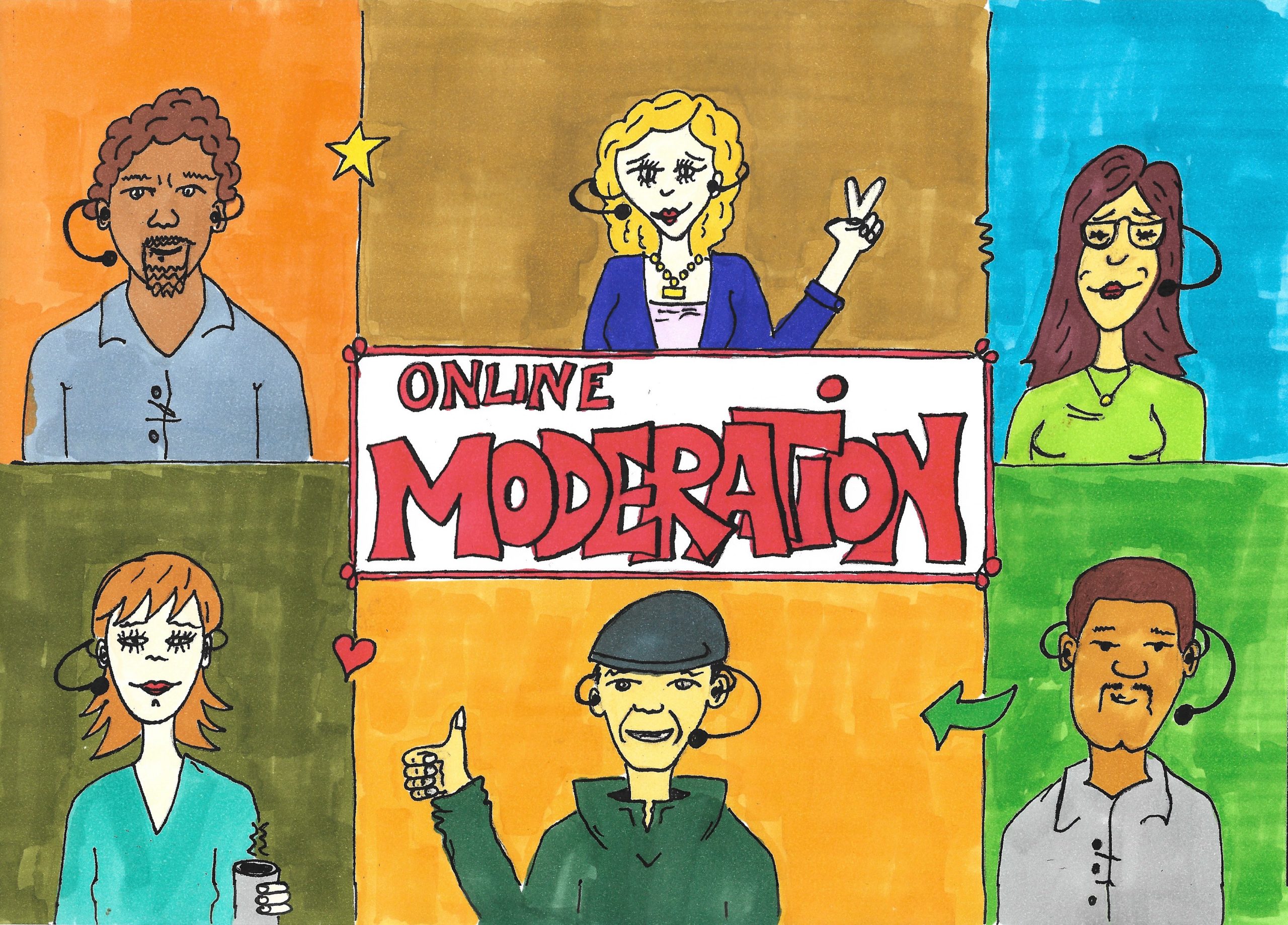 Online Moderation - brainBAR